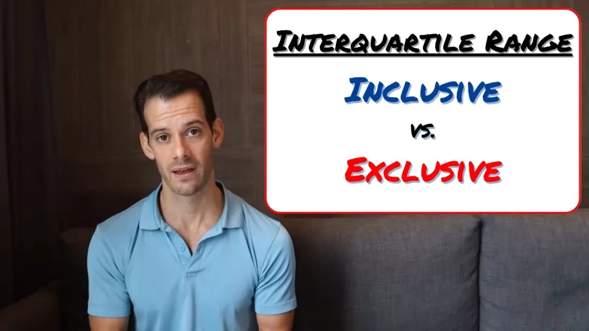 Inclusive vs. Exclusive Interquartile Range | Psych Exam Review Inclusive vs. Exclusive Interquartile Range | Psych Exam Review